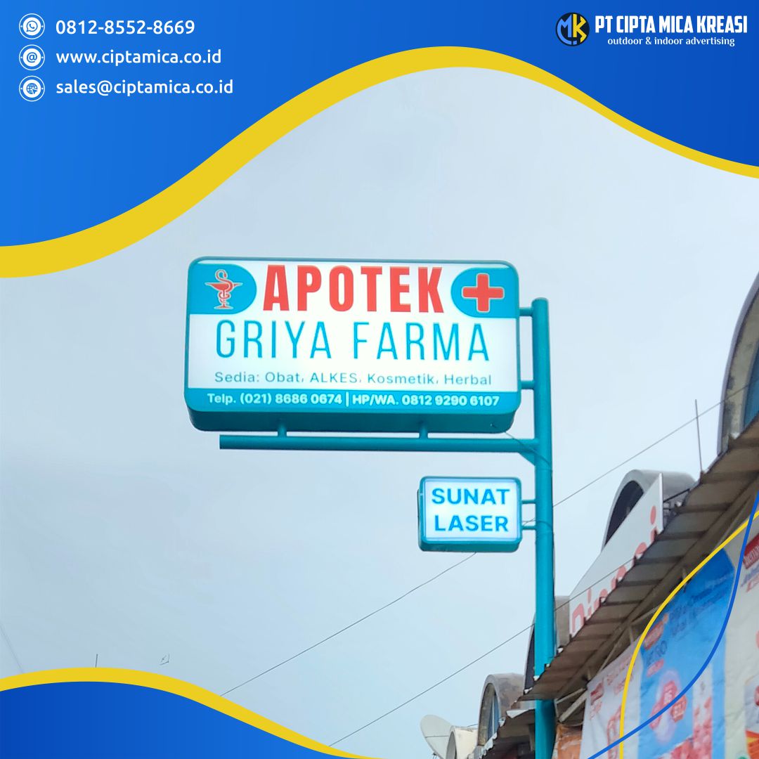 Jasa Pembuatan Neon Box Murah Harga Promo November 2023